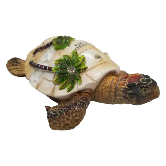 Accents | Turtle With Palm Trees Shell Clearwater Beach Florida ...